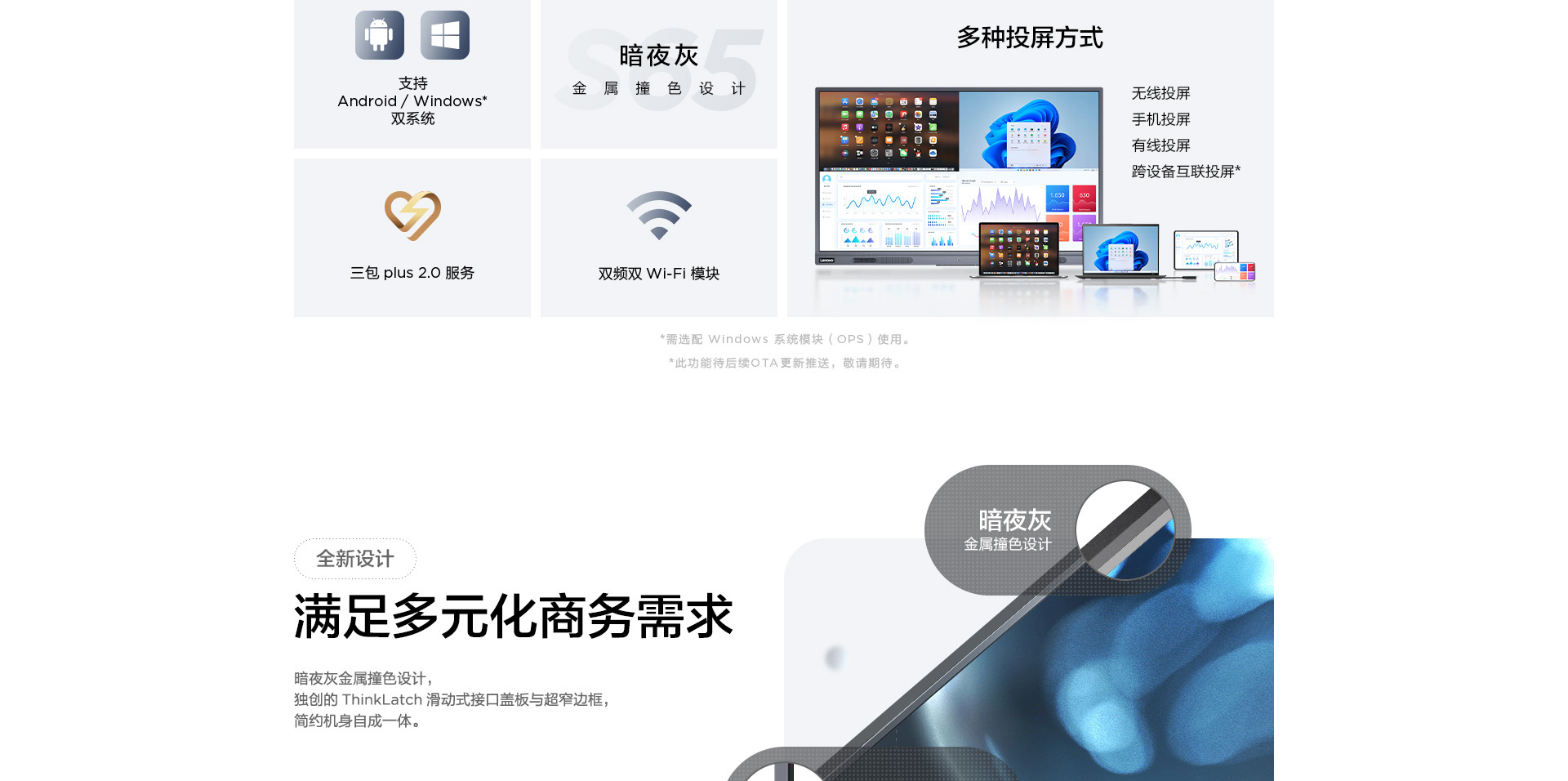 联想thinkplus会议平板S65 Gen2_多少钱_参数_图片_价格_用户评价_联想商城