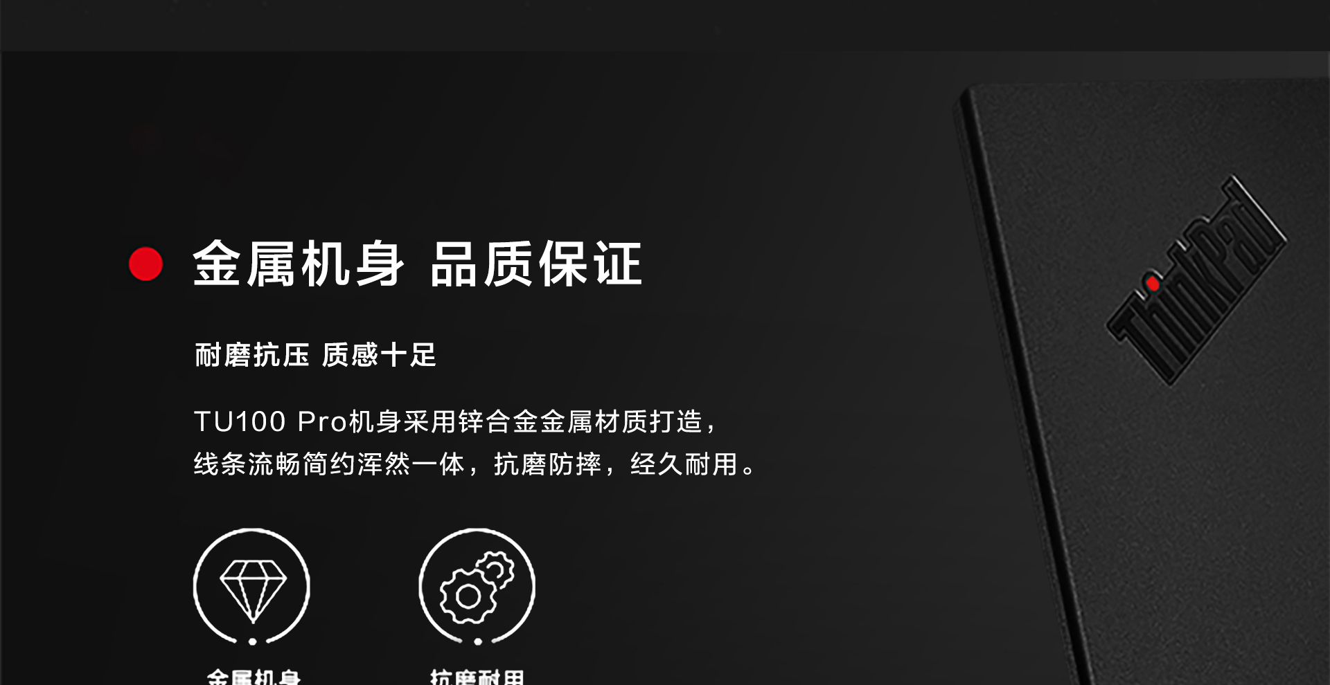 thinkplus 移动固态U盘-TU100 pro 银色-128GB_多少钱_参数_图片_价格_用户评价_联想商城