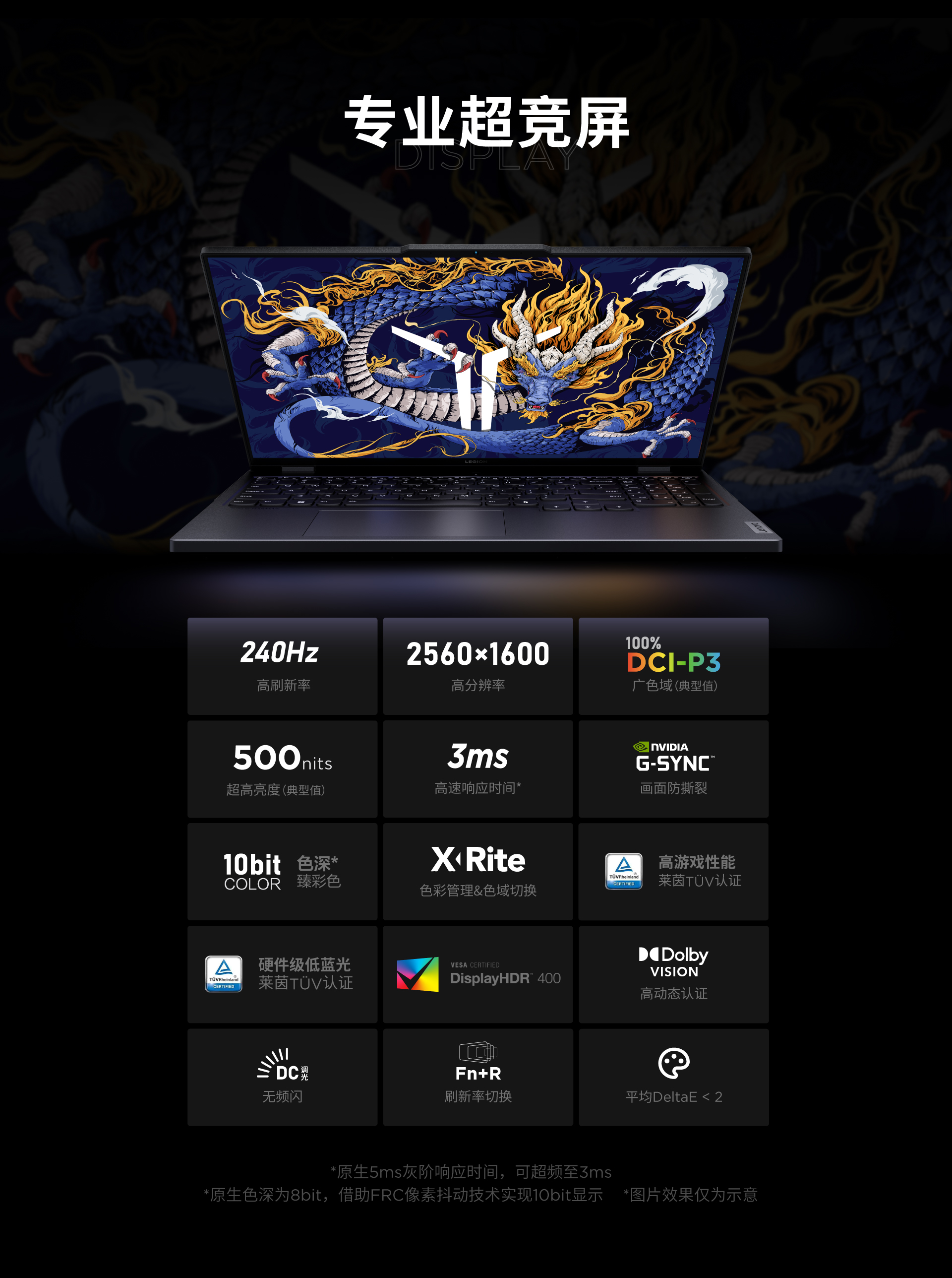 【定制款】拯救者Y9000P 2024至尊版16英寸电竞游戏本笔记本电脑_多少钱_参数_图片_价格_用户评价_联想商城